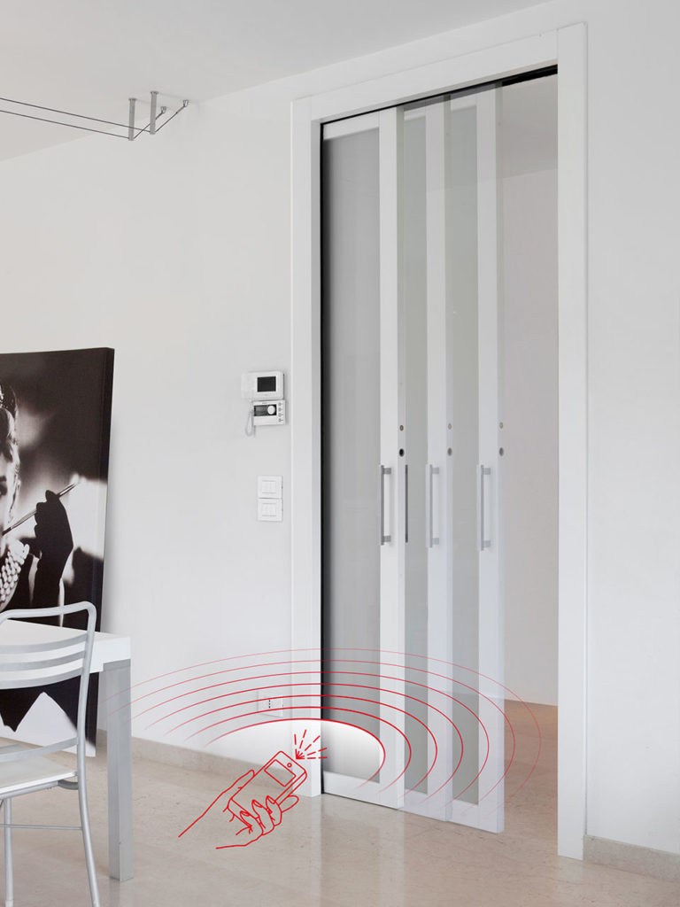 Automatic pocket door track - Automatic Doors | MOTION4